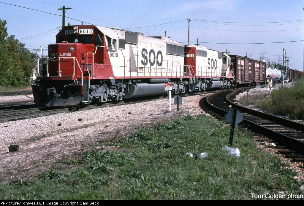 SOO 6010 and 784 Detour on the IHB